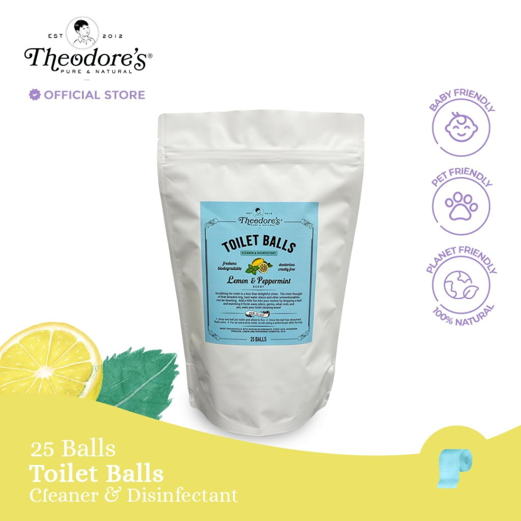 Theodore's Toilet Balls 25 pcs - BelowSRP